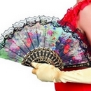 Eventail multicolore